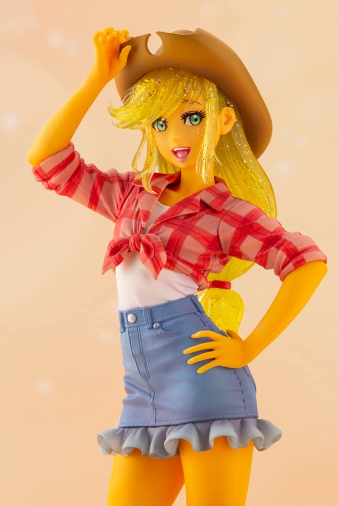 Kotobukiya My Little Pony: Applejack Limited Edition Bishoujo Statue, Multicolor