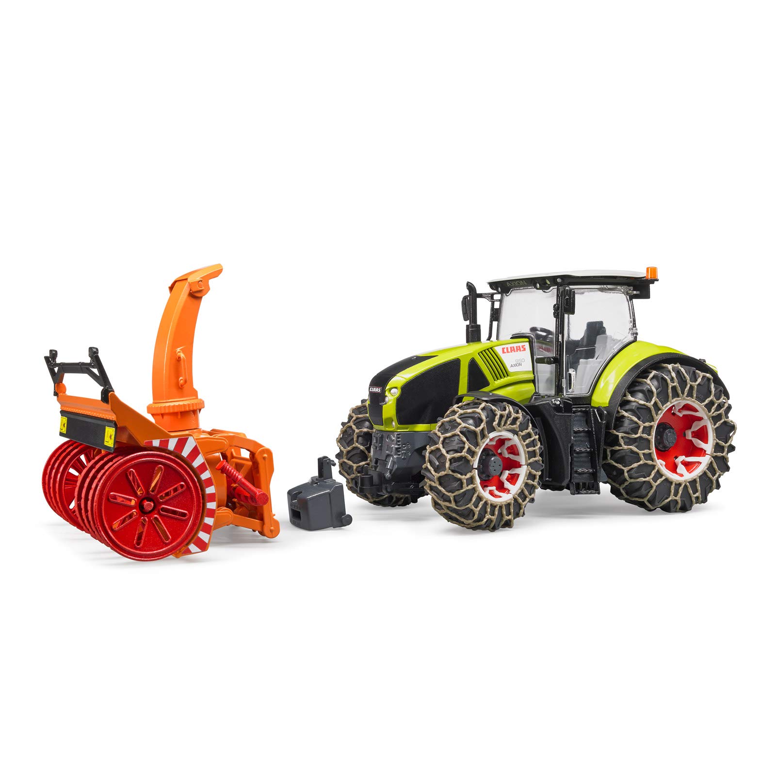 Bruder Claas Axion 950 with Snow Chai...