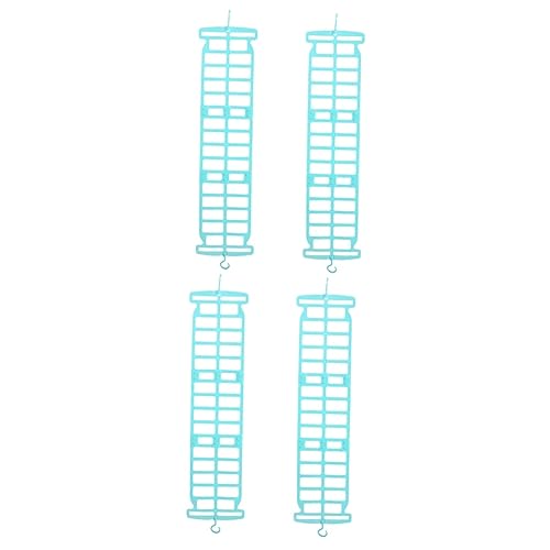 Didiseaon 4 pcs Laundry Doll Clothes for Multifunctional Stand Zeraora Balcony Dry Drying Rack Hanger Windproof Adjustable Pillow Cloth Indoor Outdoor Green Practical