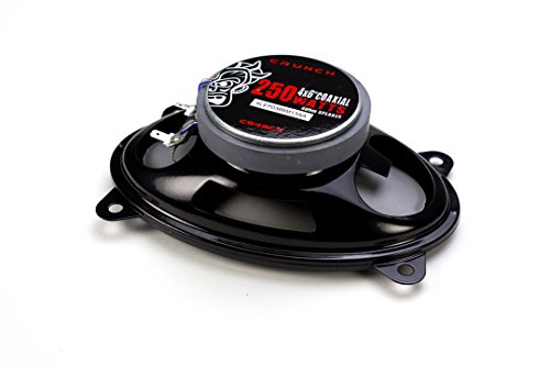 Crunch CS46CX CS Series Speakers (4" x 6", Coaxial, 250 Watts max)