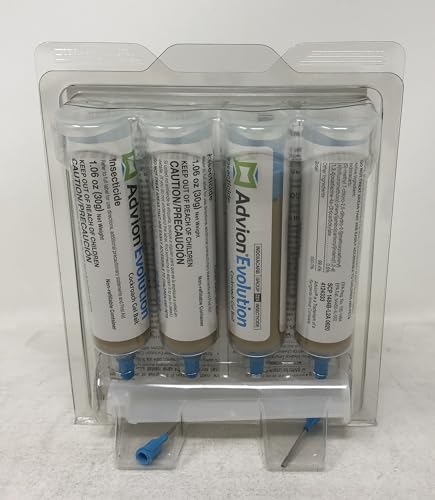 Advion Evolution Cockroach Gel Bait-20-30 Gram Tubes, Gel Colour May Vary. (case of 5)