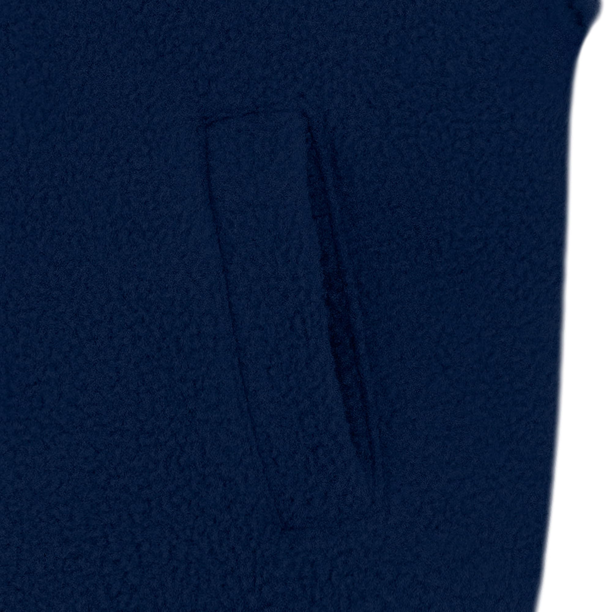 Creative Knitwear College Baby NCAA Officially Licensed Polar Fleece Vest - Syracuse Orange Logo - Navy - 12 Months