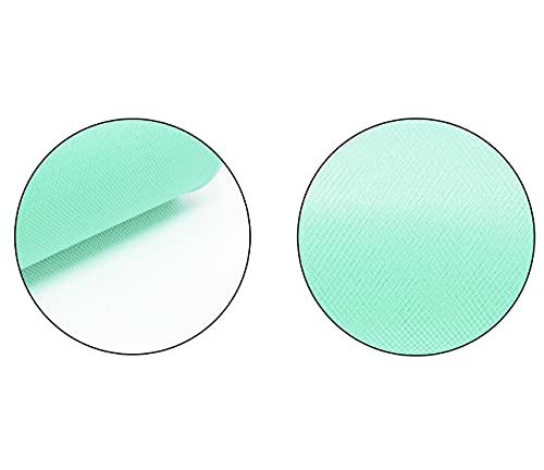Craft And Party, Fabric Tulle 54" by 40 Yards (120 ft) Mint Fabric Tulle Bolt for DIY Tutu Skirt, Wedding and Decoration (Mint)
