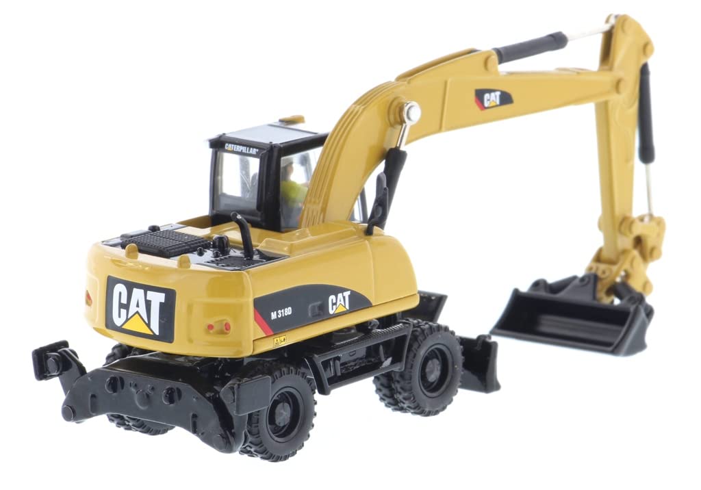 Diecast Masters 1:87 Caterpillar M318D Wheel Excavator β HO Series 85177