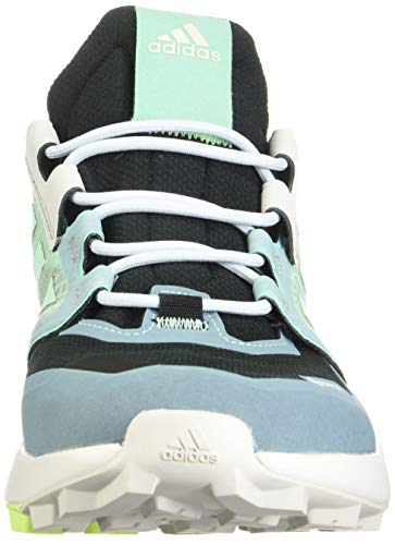 adidas Women's Terrex Trailmaker Gore-TEX Hiking Shoes, Core Black/Clear Mint/Acid Mint - 8.5