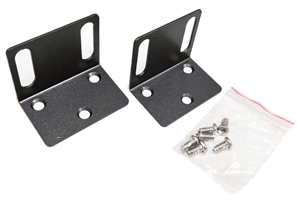 Premium 19 inch 1U Rack Mounting Ears with Screws