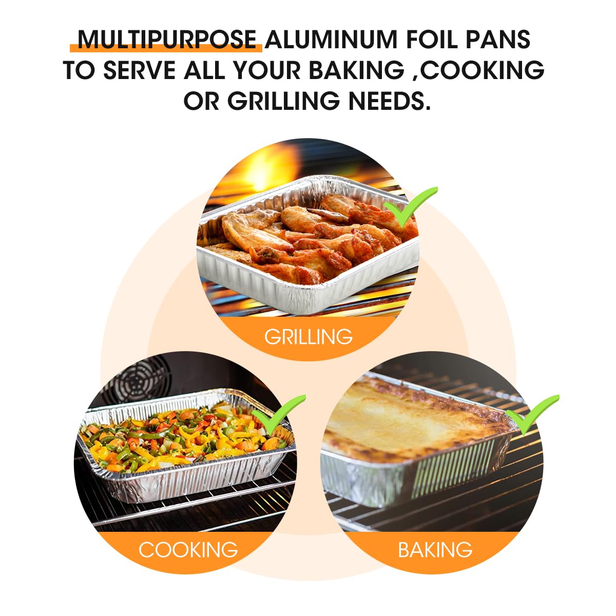 AIEVE Drip Pans for Ninja Woodfire Outdoor Grill, 30 Pack Grease Tray Liners Replacement Parts for Ninja Woodfire Outdoor