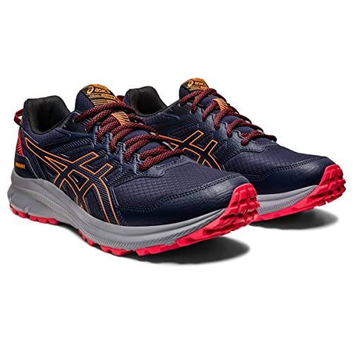ASICS Men's Trail Scout 2 Running Shoes, 9, Midnight/Sun Peach