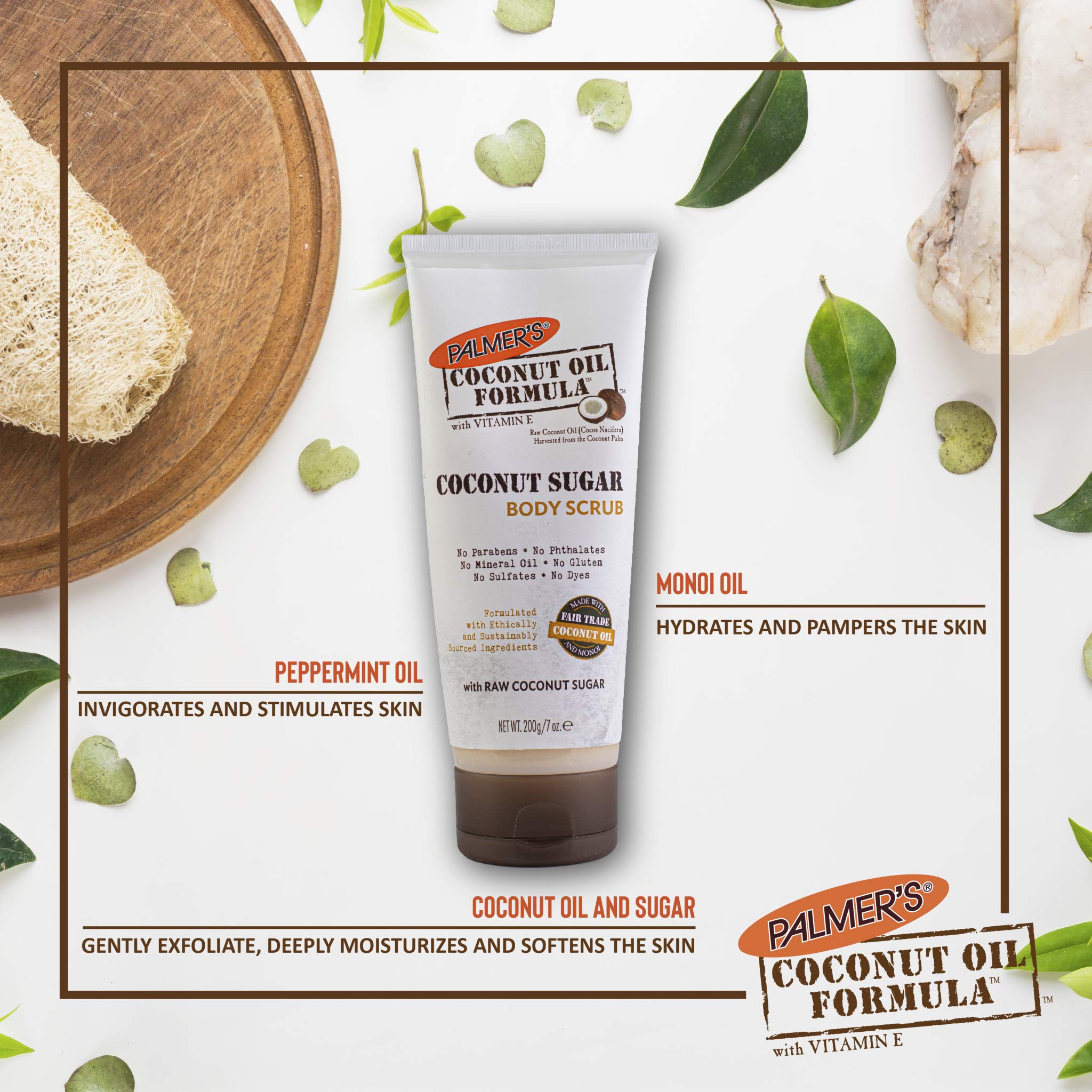 Palmer's Coconut Oil Formula Sugar Body Scrub, 7 oz