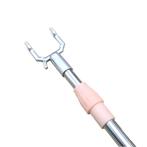 BUGUUYO 3pcs Clothes Rail Fork Drying Rack Clothing Drying Rack Clothes Curtain Hanger Garment Hook Pole Heads Reach Stick Pole Heads Clothesline Pole Head Clothes Fork Head Pole Parts