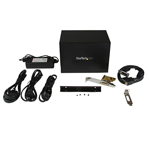 StarTech.com PCI Express to 4 Slot PCI Expansion System - PCIeo PCI expansion box - External PCI slot - PCI expansion chassis , TAA (PEX2PCI4)