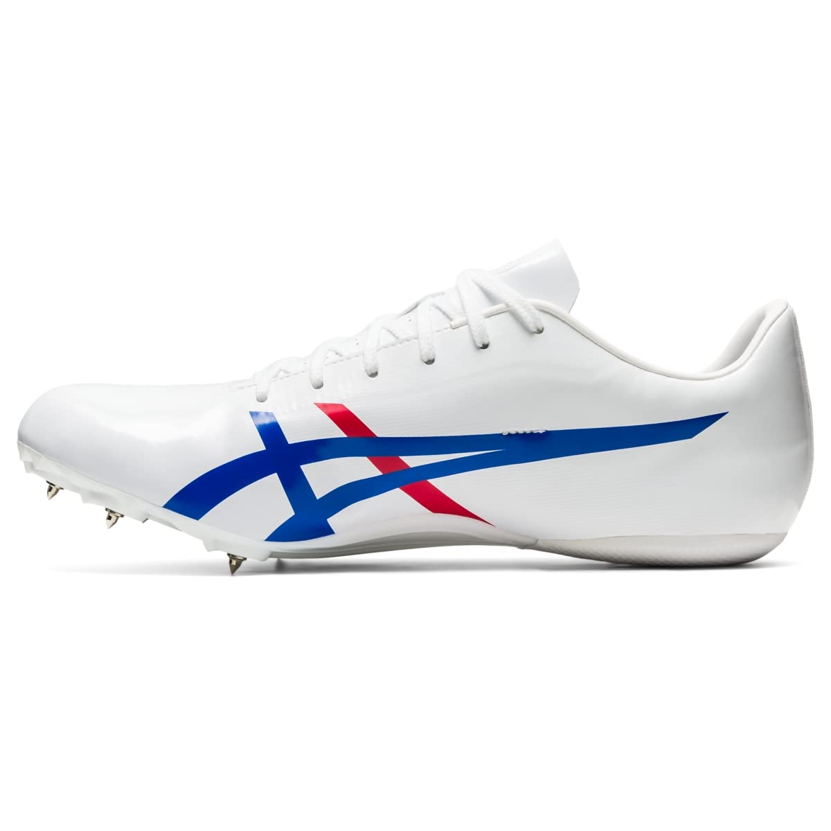 ASICS Unisex Hypersprint 7 Track & Field Shoes, 12.5, White/ASICS Blue