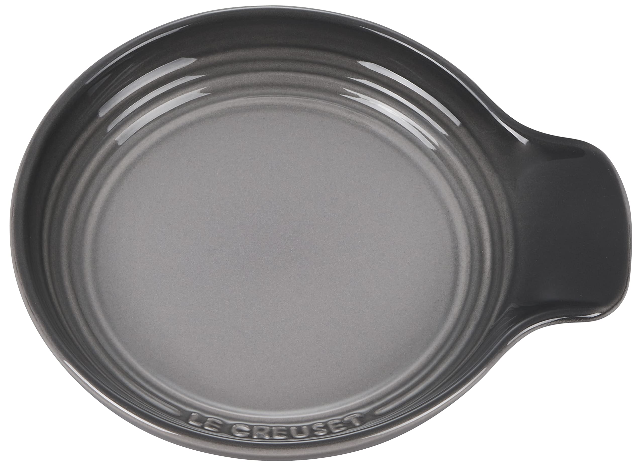 Le Creuset Signature Stoneware Spoon Rest, 6 Inches, Oyster