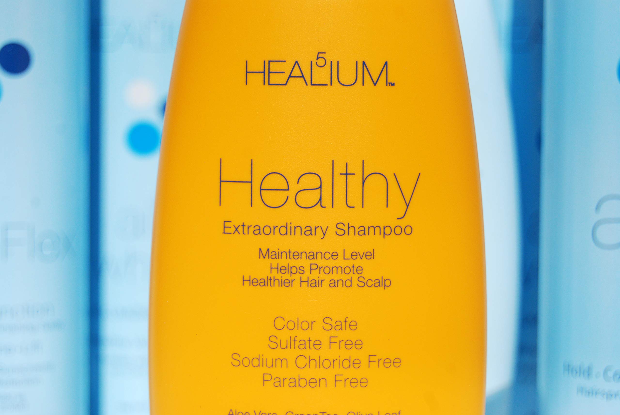 Healthy Shampoo, 10 oz - Sunscreen Oil Absorbing Moisturizing –Products for Men, Women, Curly, Frizzy, Fine, Thin Textures by Healium Hair