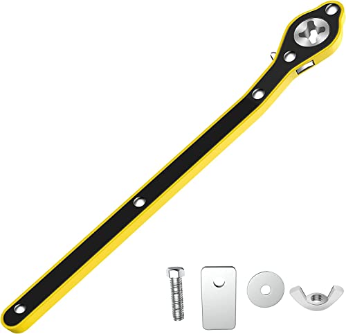 CUIDYSDP Auto Labor-saving Jack Ratchet Wrench,360° forward and reverse knob design Jack Ratchet Wrench Hand Tool