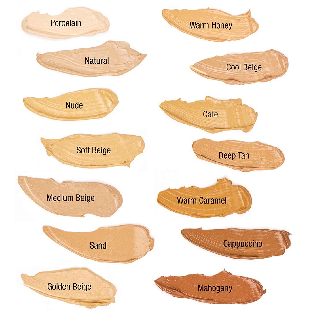 L.A. COLORS Truly Matte Foundation, Natural CLM352