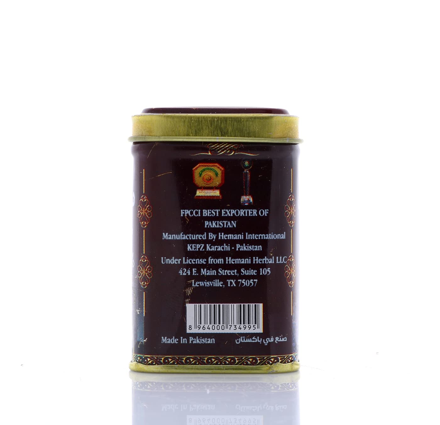 Hemani Halal Black Musk - Non Alcoholic Solid Perfume 25g