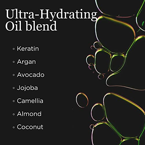 Saragan Activated Charcoal Shampoo - Natural Clarifying Shampoo w/Keratin, Argan & Jojoba Oils - Sulfate & Paraben Free Shampoo for Women and Men - Charcoal Detox Shampoo (16 oz) All hair types