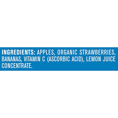 Gerber Baby Food Apple Strawberry Banana, 4 Oz, 2 Ct Tubs