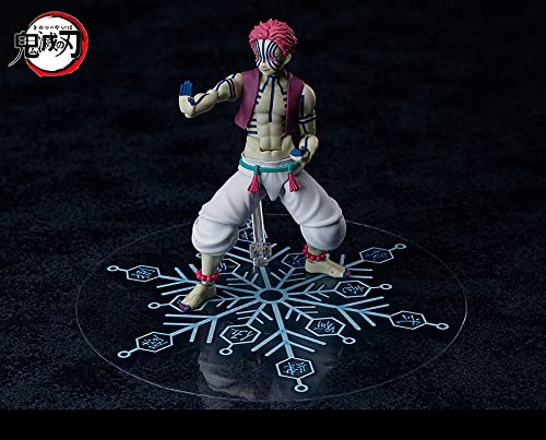 FREEing Demon Slayer: Kimetsu no Yaiba: Akaza Figma Action Figure, Multicolor