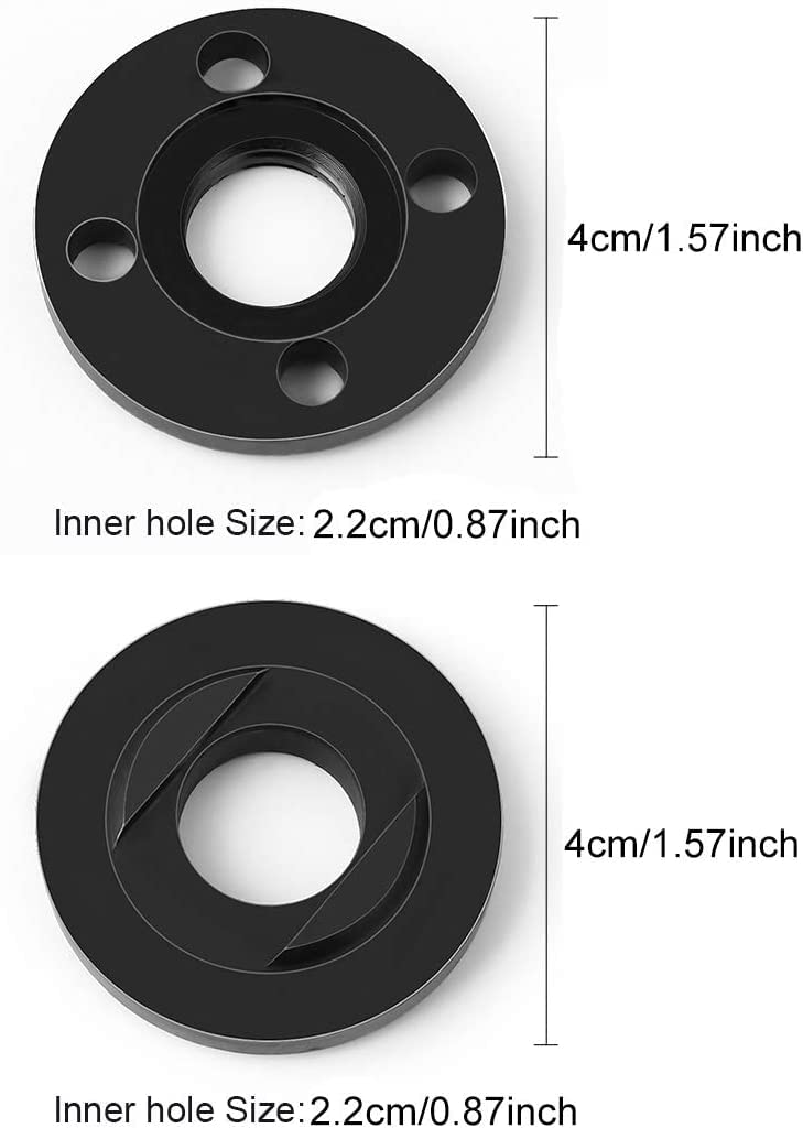 Angle Grinder Wrench Spanner Metal Lock Nut for Compatible with Dewalt Makita 193465-4 Bosch Black & Decker Ryobi