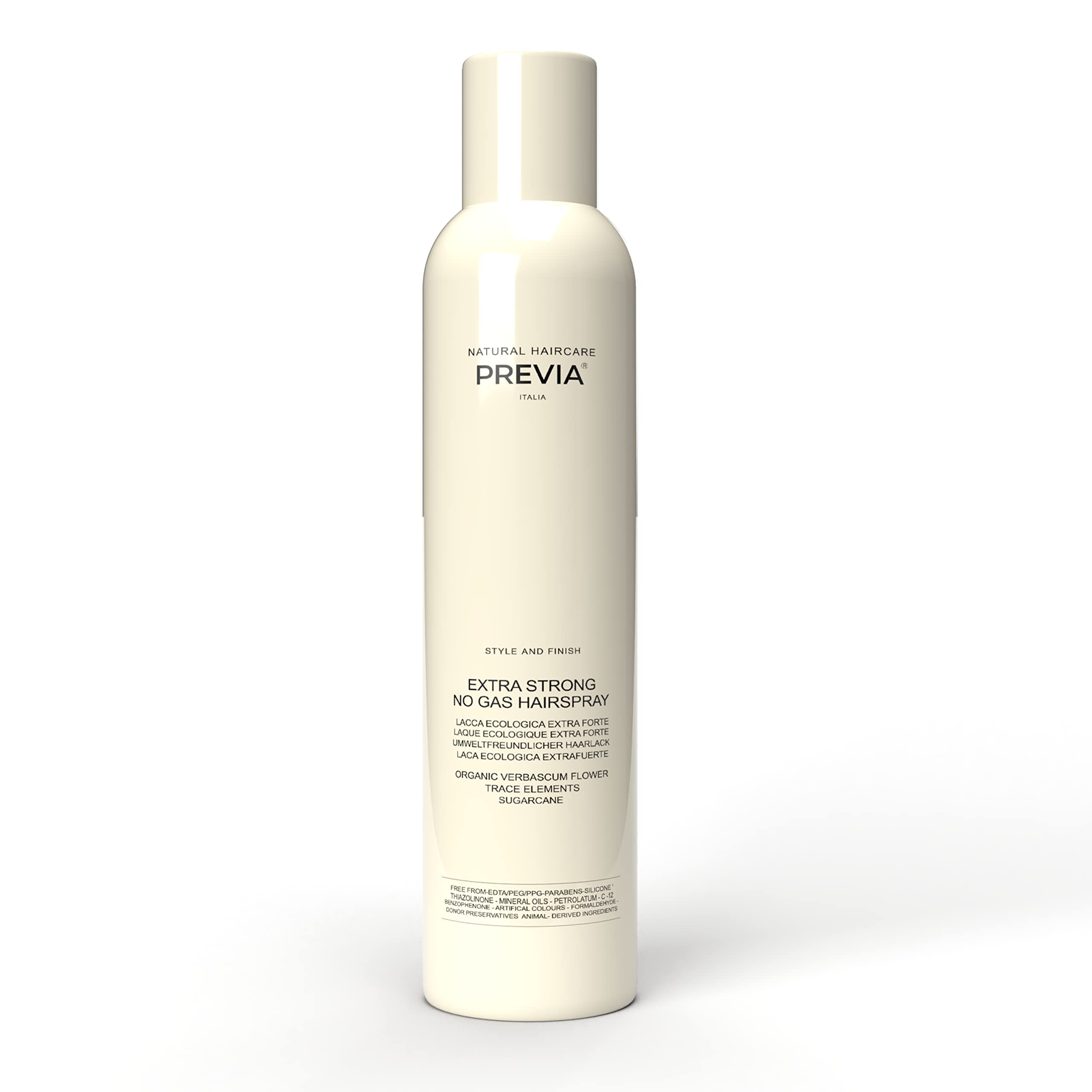 PREVIA Dry Shampoo - Volumizing Spray with Tapioca Starch for All Hair Types | Natural Oil Control & Freshness Between Washes - Vegan, Paraben-Free, Sulfate-Free Verbascum Flower - 6.7 oz
