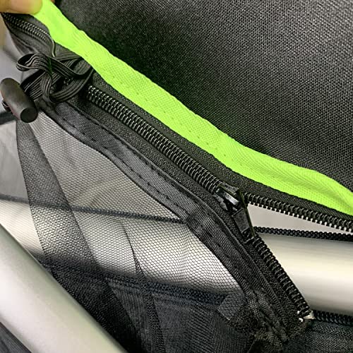 Ezkindheit Universal Sun Shade and Mosquito Shield for Strollers β Baby Stroller Accessories β Blackout Cover Accessory and Visor for Boys and Girls β Versatile Stroller Attachment & Protector