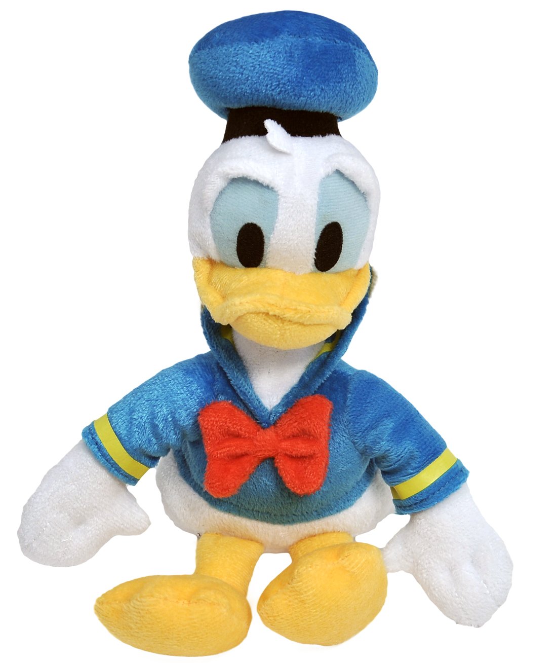 Disney 10" Plush Mickey Minnie Mouse Donald Daisy Goofy Pluto 6-Pack & Bag
