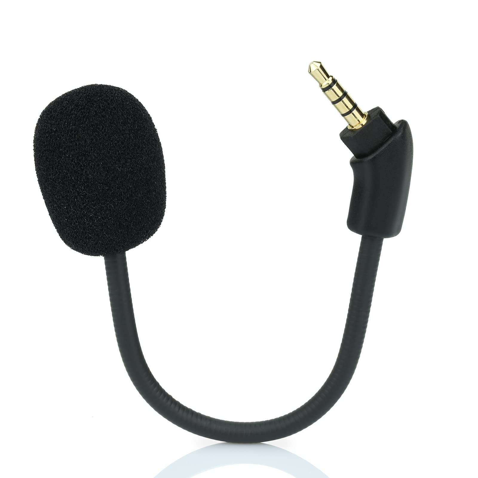 Cloud Revolver Mic Replacement for HyperX Cloud Revolver/Revolver S Gaming Headset 3.5mm Detachable Game Boom Microphone Pieces on PC Xbox PS4 PS5