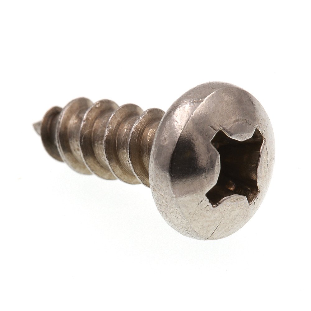 Prime-Line 9020766 Sheet Metal Screw, Self-Tapping, Pan Head Phillips, #12 X 5/8 in, Grade 18-8 Stainless Steel, Pack of 100