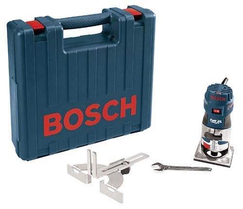 Bosch PR20EVSK-RT Colt Palm Grip 5.7 Amp 1-Horsepower Fixed Base Variable Speed Router with Edge Guide (Renewed)