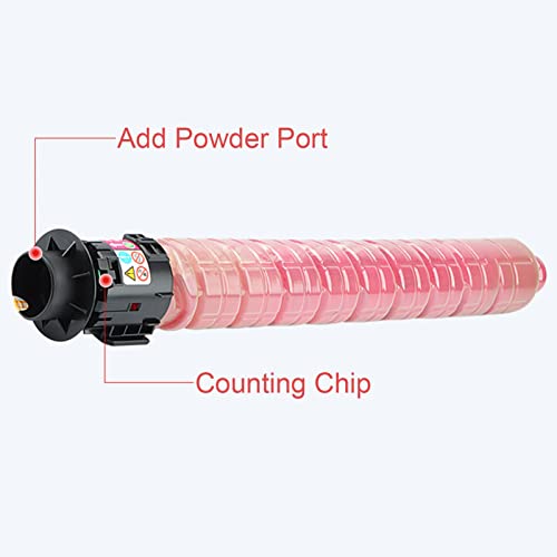 AVOMEB Remanufactured Toner Cartridge MPC6004 Compatible Replacement for Ricoh MP C4503 C4504 C5503 C6003SP C6004 C4504exSP C6004exSP Laser Printer, 4 Color Consumable Black