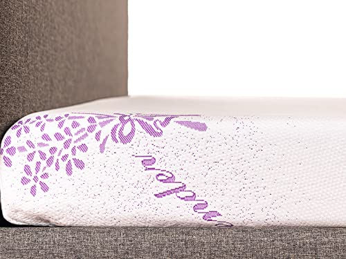 Tulo by Mattress Firm | 6 INCH Memory Foam Lavender Mattress | Pain-REDUCING Pressure Relief | Full Size