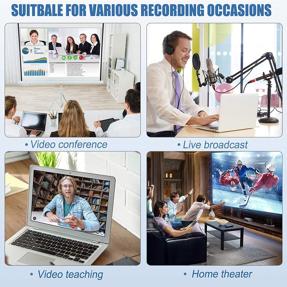 USB3.0 HDMI Video Caputure Card 1080P for WiiU for 360 for One for/HDMI Camera/Medical Device, etc