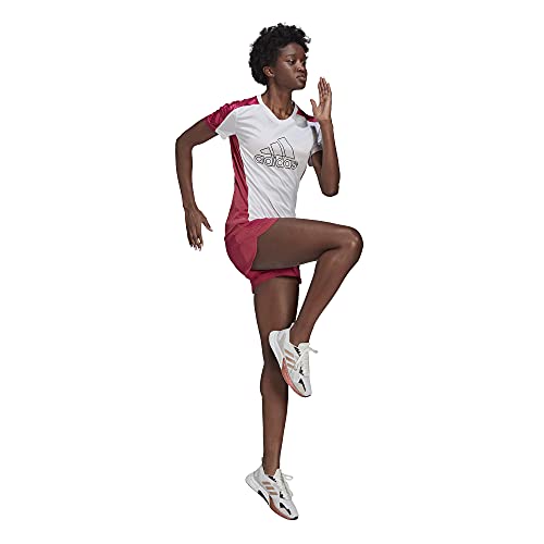 adidas Women's 4" Heat.RDY Short, Wild Pink, Large 4"