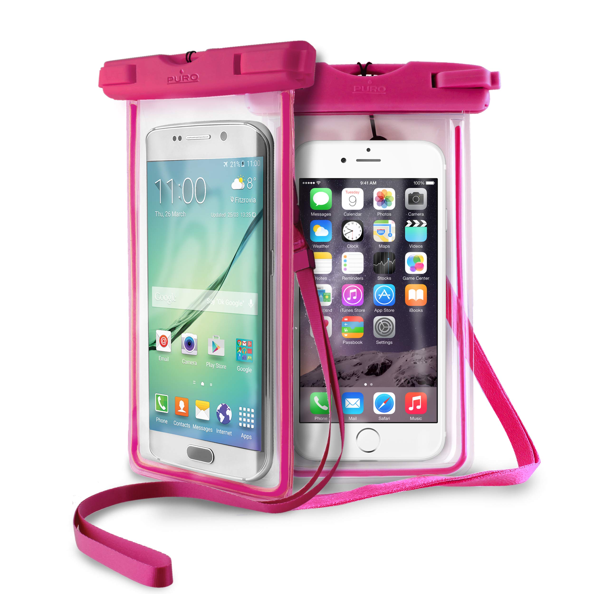 Protection Puro ETUI Waterproof L 5.1' Vert