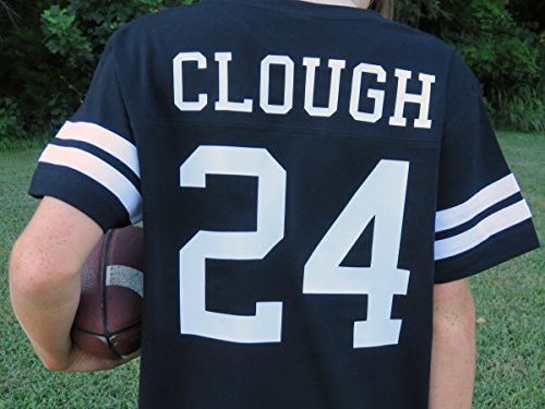 Custom Football Sport Jersey Toddler & Child Personalized with Name and Number (4T, Vintage Royal)