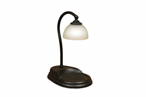 Candle Warmers Etc. Aurora Candle Warmer Lamp, Black