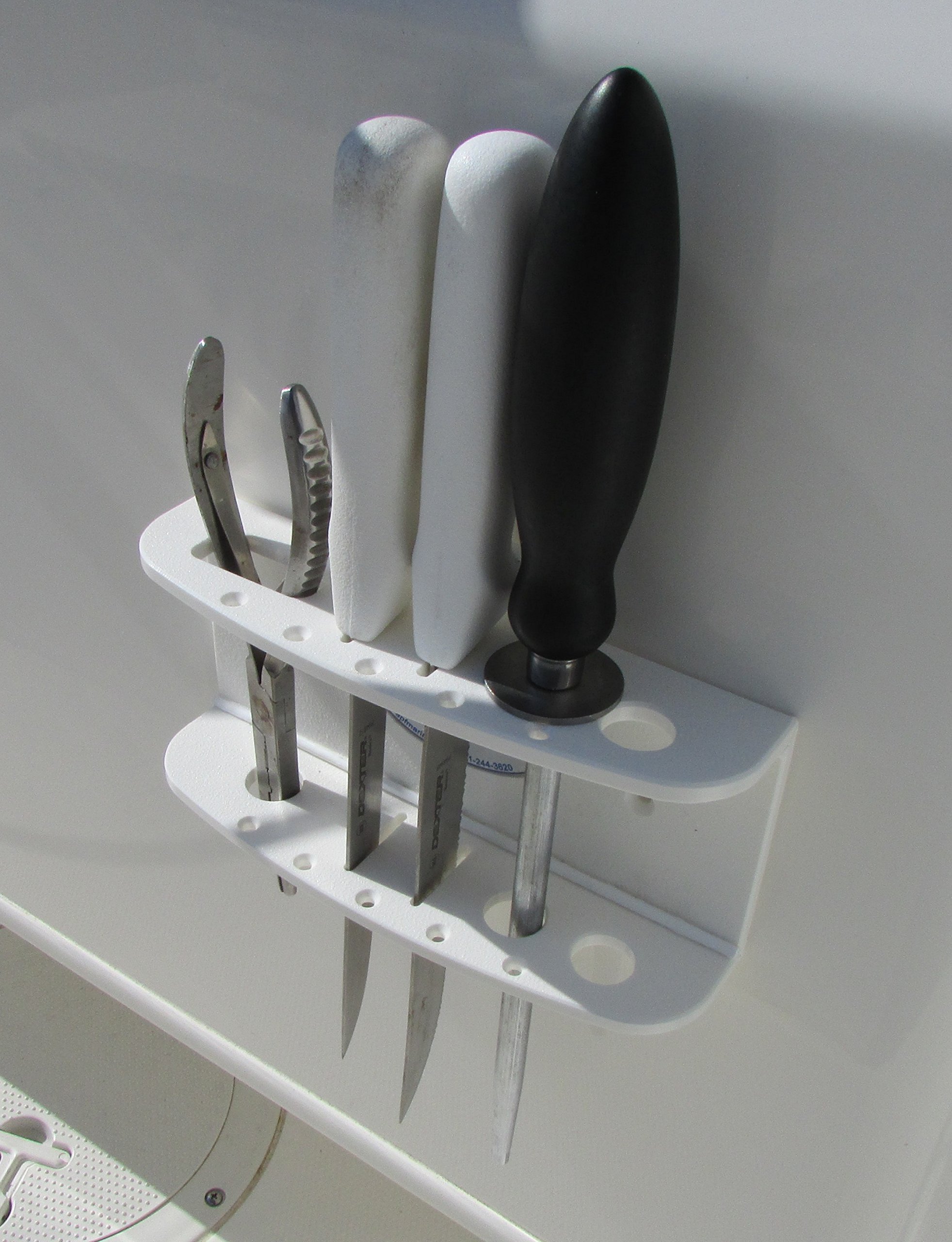 8" Knife Pliers Rig Rack for Boat