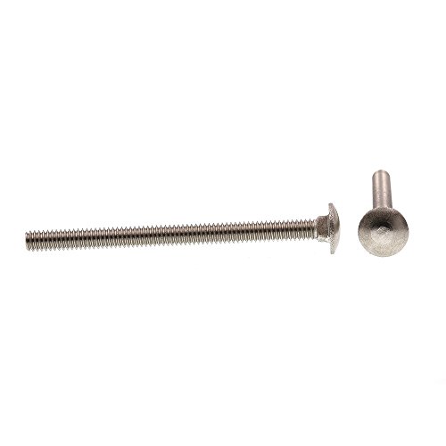 Prime-Line 9062490 Carriage Bolts, 1/4 In.-20 X 3-1/2 In., Grade 18-8 Stainless Steel (50 Pack)