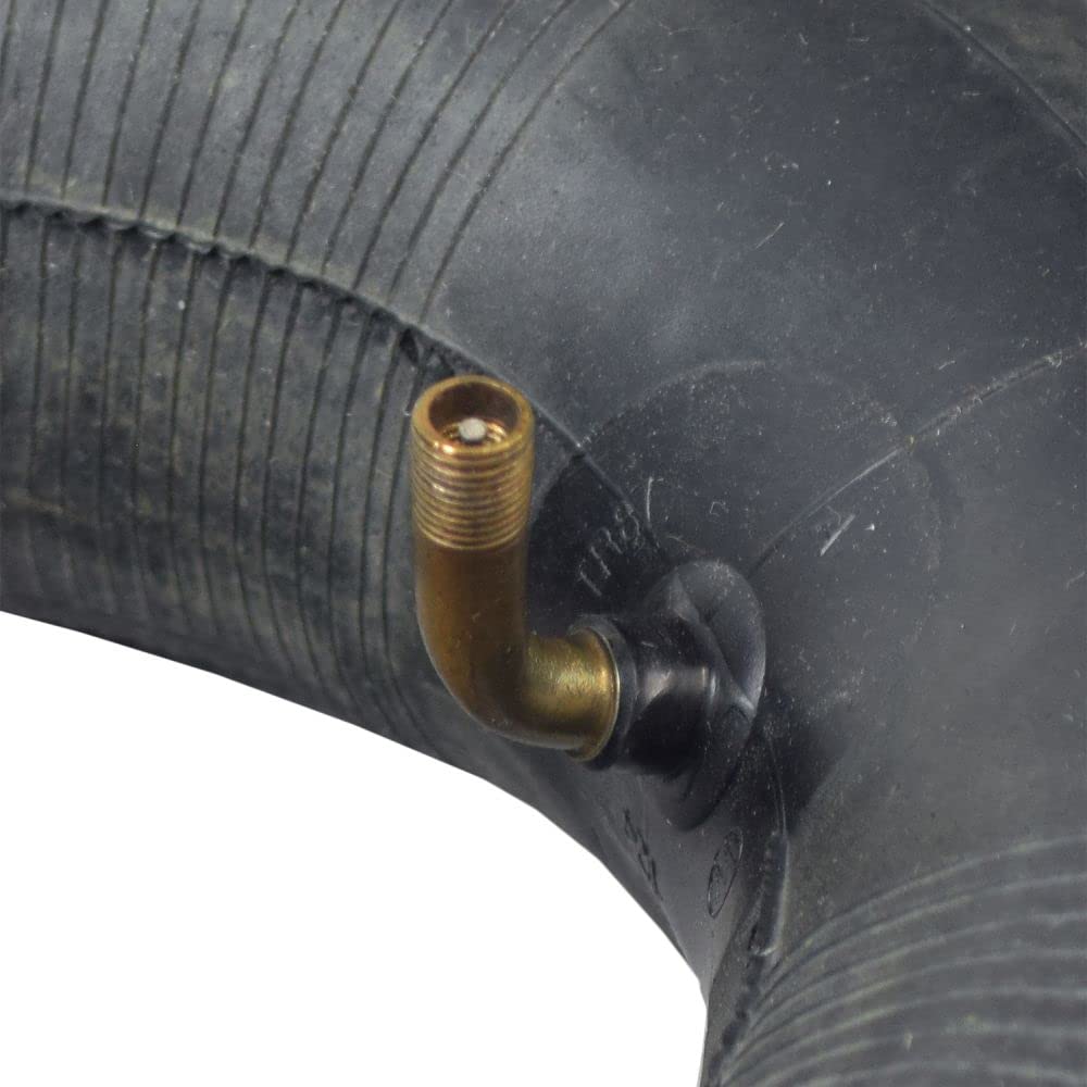 AlveyTech 4.10/3.50-4 (3.00-4, 9x3.50-4) Scooter Inner Tube - Durable Pneumatic Tube with Angled Valve Stem, Replacement 2 or 4-Wheeler Accessories for Electric Scooters, Go-karts & Mobility Scooters