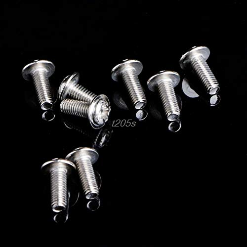 Screw 50 Pcs Quadrex Head Short Computer Case Motherboard Screws T16