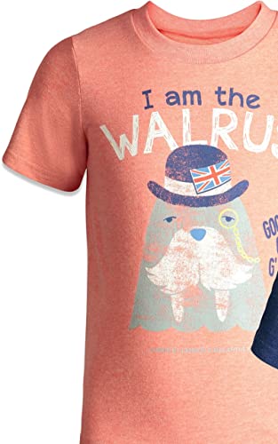 Lyrics by Lennon and McCartney Infant Baby Boys 5 Pack T-Shirts Multicolor 24 Months