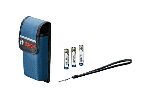 Bosch GLM400C Blaze Outdoor 400ft Bluetooth Connected Laser Measure with Camera and AA Batteries