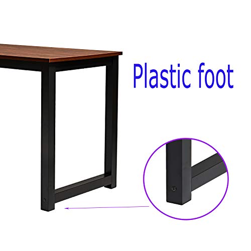 AMA Maker Computer Desk Modern Stylish Table for Home Office (55inch, Sandalwood)