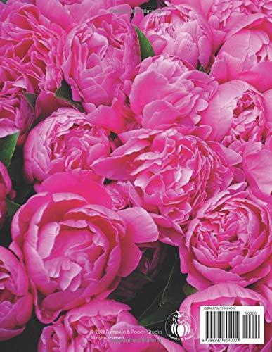 Cross Stitch Project Planner: Cross Stitch Log Book | Organise 50 Projects | 24 Months | Keep Track of Materials | Pink Peonies
