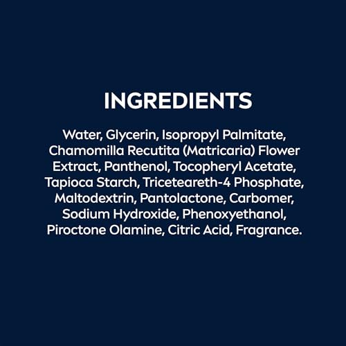 NIVEA MEN Sensitive Soothing Post Shave Balm with Vitamin E, Pro-Vitamin B5 and Chamomile Extract, Alcohol Free After Shave Balm for Men, 3.3 Fl Oz Bottle
