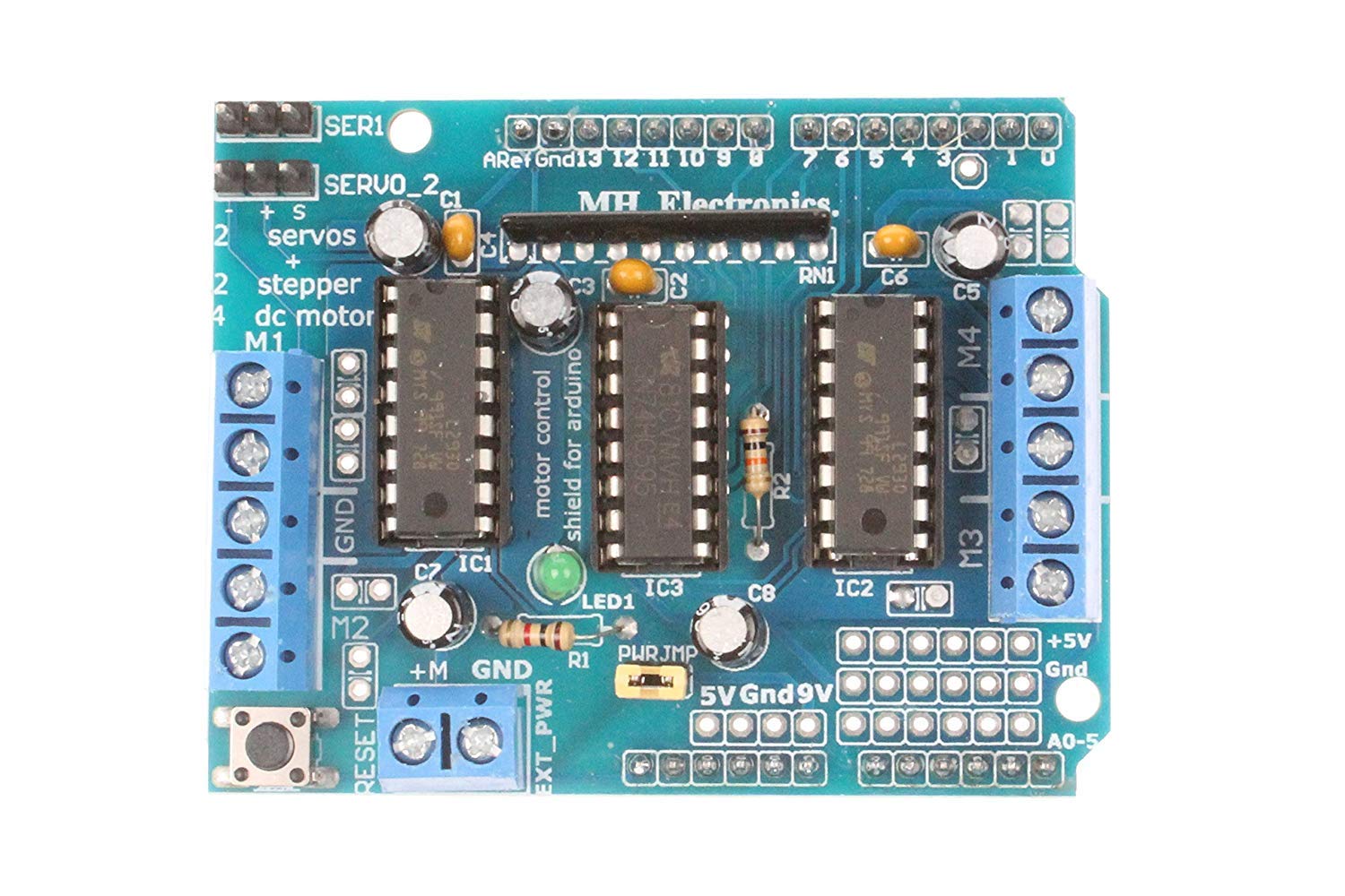L293D Drive Module Motor Drive Shield Expansion Board Motor Control Board Compatible with Arduino UNO Arduino Mega 2560 Duemilanove Diecimila 2PCS