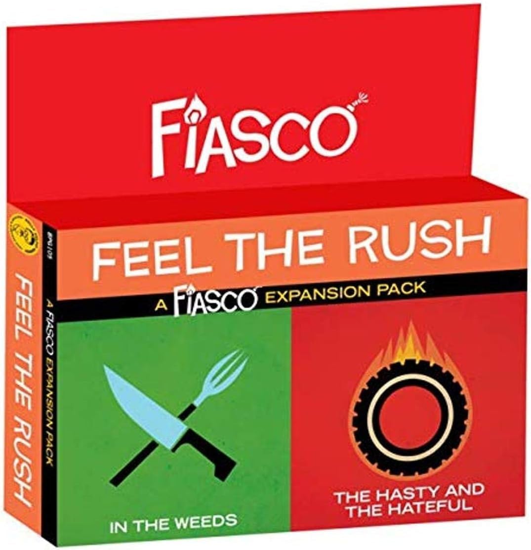 Bully Pulpit Games Fiasco Expansion Pack: Feel The Rush