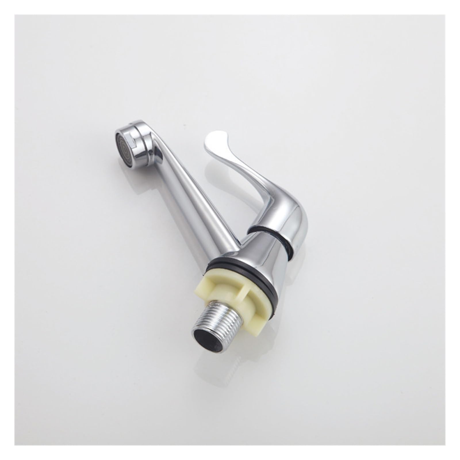 AISHANBAIHUODIAN 1PC Single Cold Water Tap Basin Mixer Home Kitchen Sink Faucet Home Garden Bath Bathroom Vanities Fit for Low High Pressure Systems